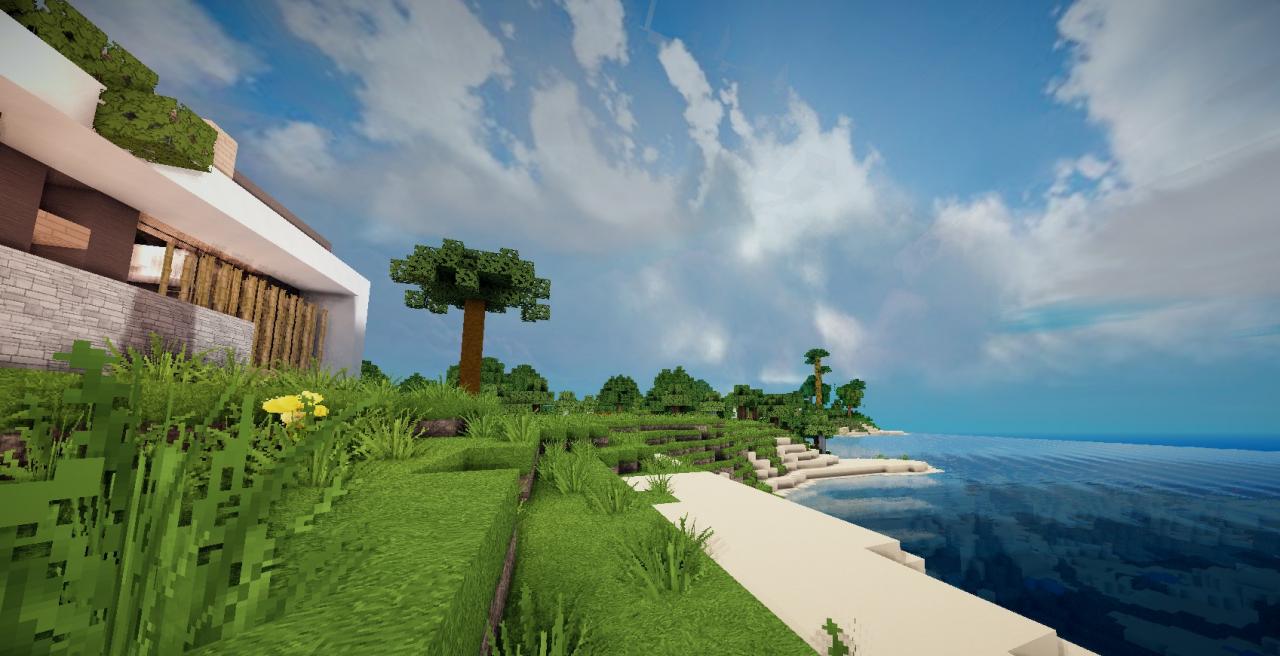 Mirage -A luxury modern house Minecraft Map