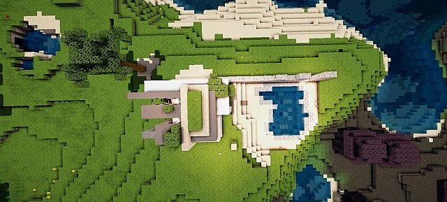 Mirage -A luxury modern house Minecraft Map