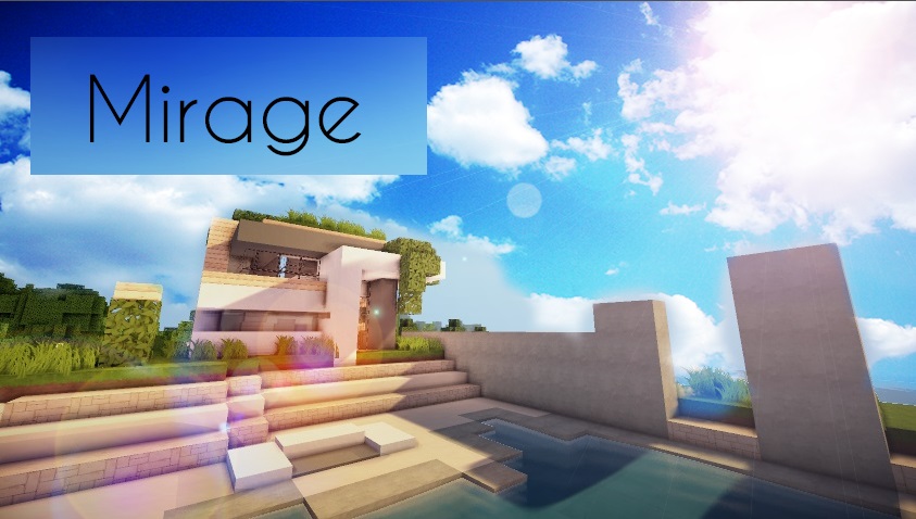 Mirage -A luxury modern house Minecraft Map