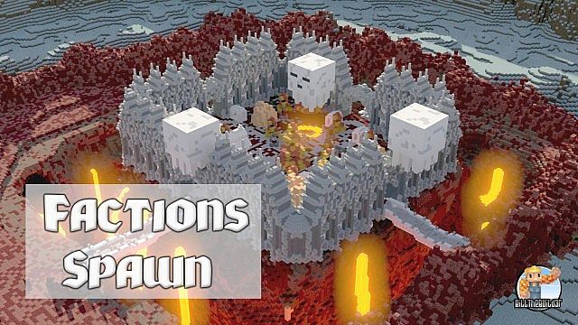 Nether - Small Factions Spawn [Download]? Minecraft Map