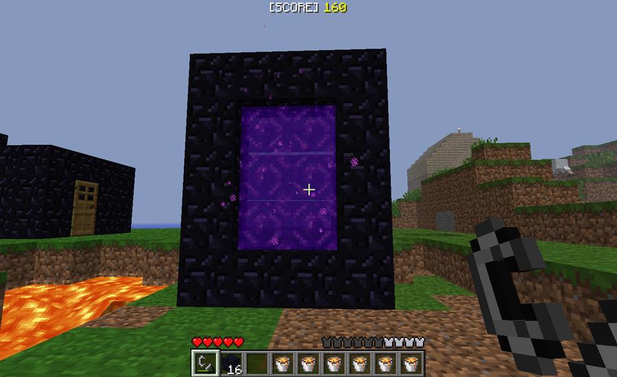 How To Make A Nether Portal Minecraft Blog