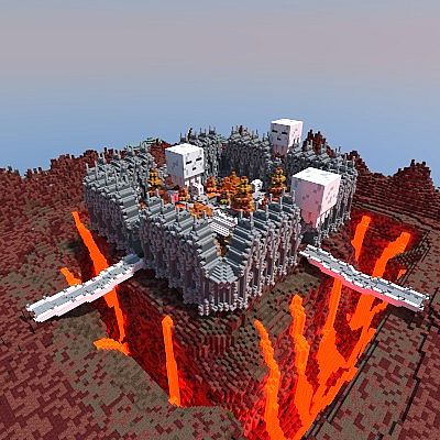 Nether - Small Factions Spawn [Download]? Minecraft Map