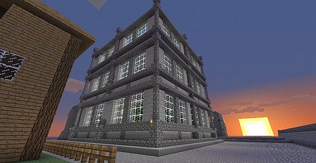 Nice Cobblestone House Minecraft Map