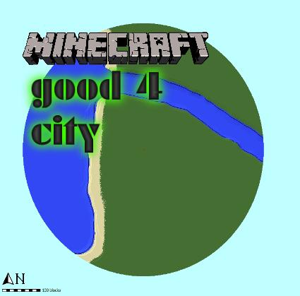 custom world 1 (ideal for city build) Minecraft Map