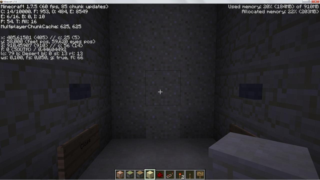 Redstone Wall Door Minecraft Map