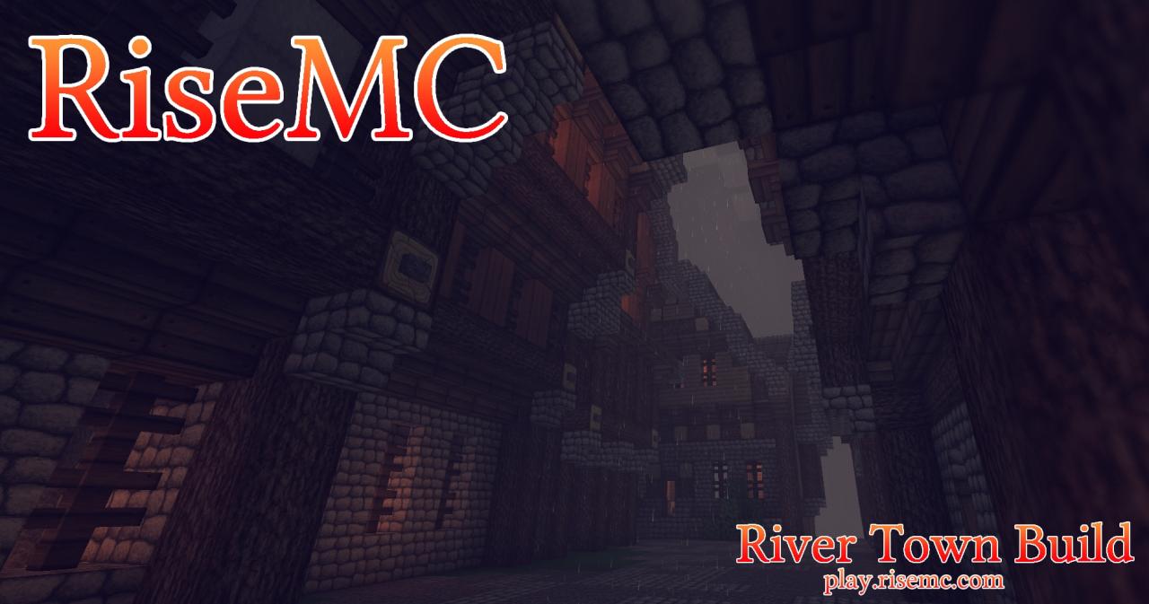 RiseMC River Town Build Minecraft Map