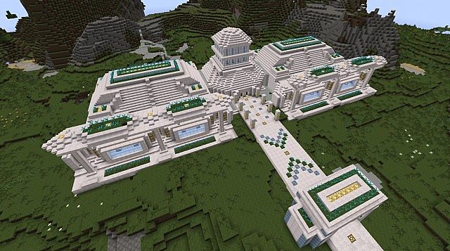Roman Style Server Spawn Minecraft Map