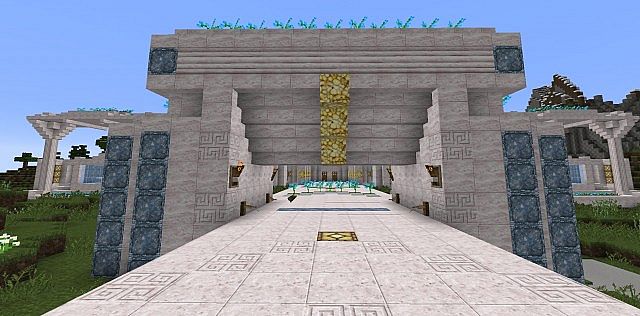 Roman Style Server Spawn Minecraft Map