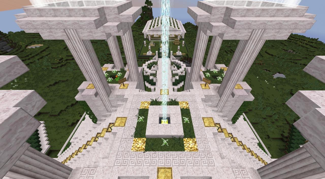 Roman Style Server Spawn Minecraft Map