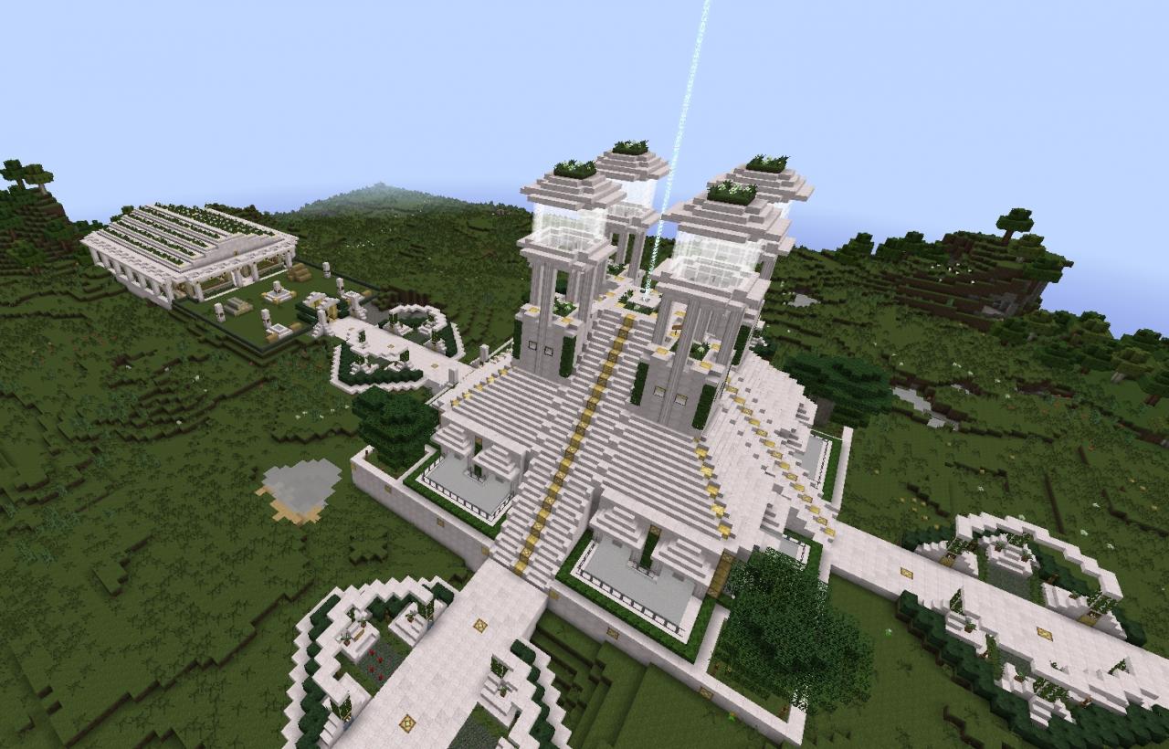 Roman Style Server Spawn Minecraft Map