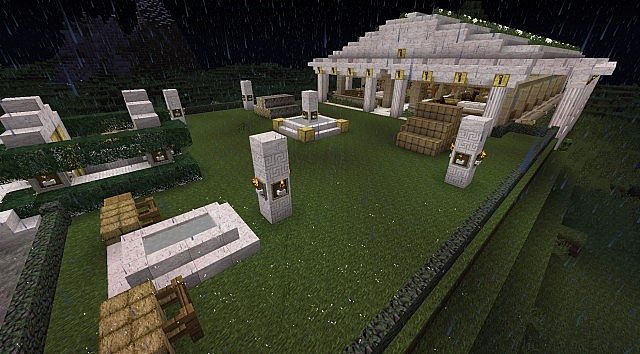 Roman Style Server Spawn Minecraft Map