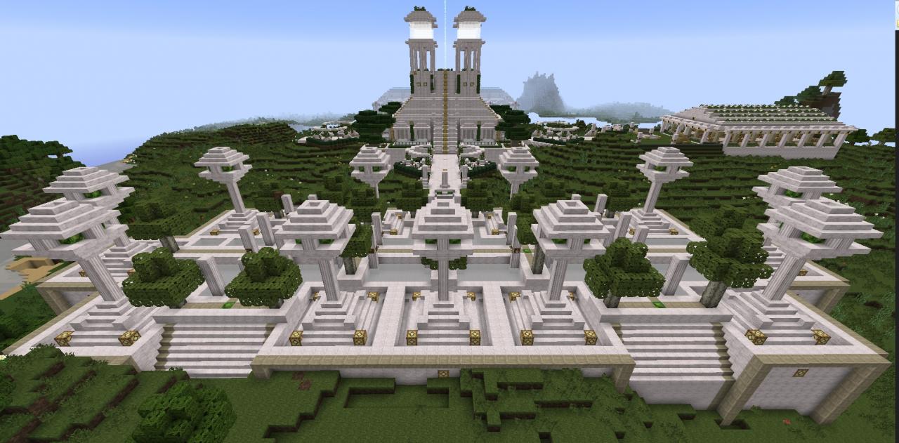 Roman Style Server Spawn Minecraft Map