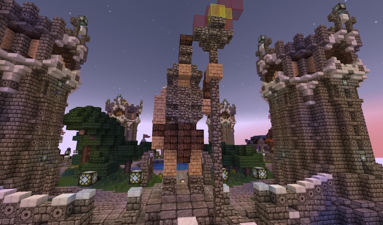 StoryCraft Spawn City Minecraft Map