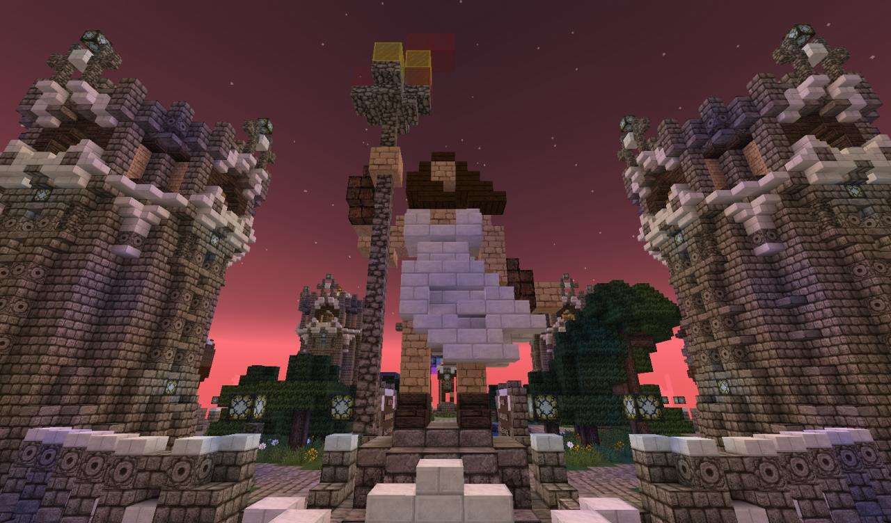 StoryCraft Spawn City Minecraft Map