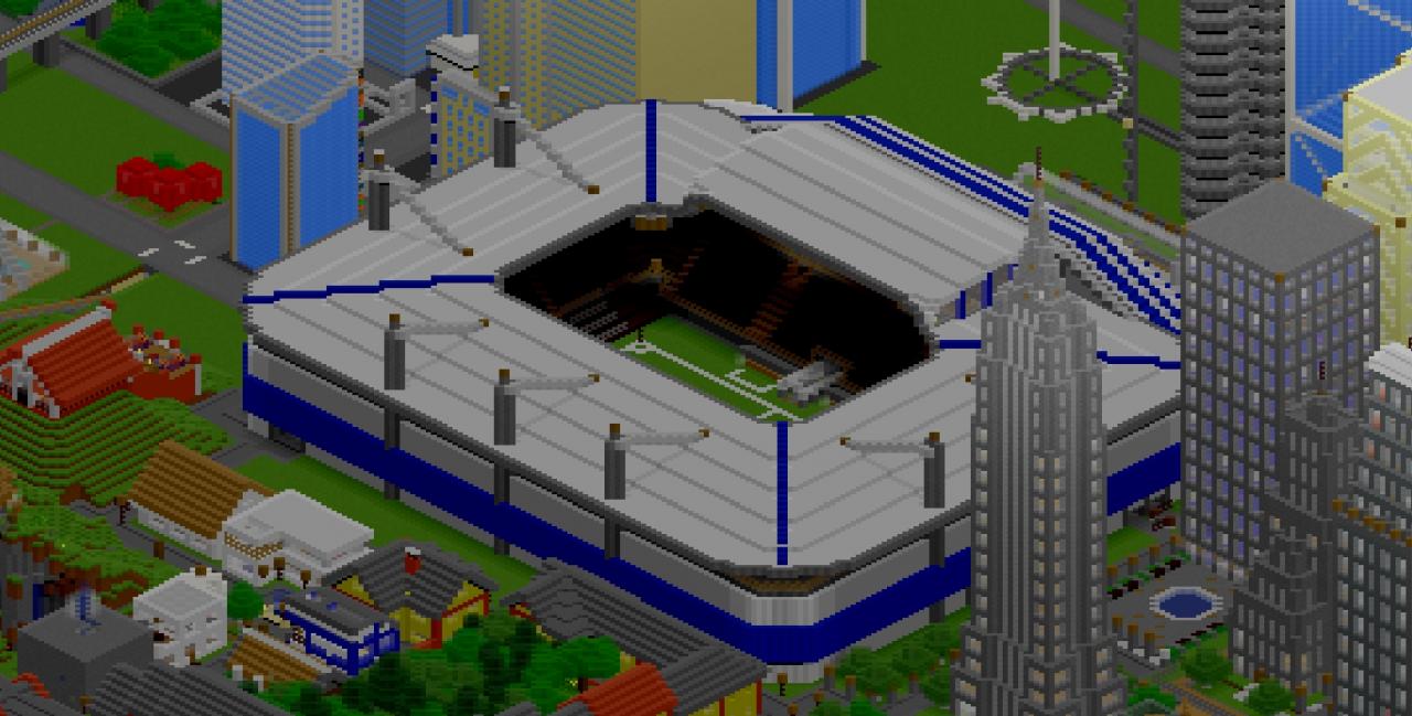 Football Stadium Minecraft Map