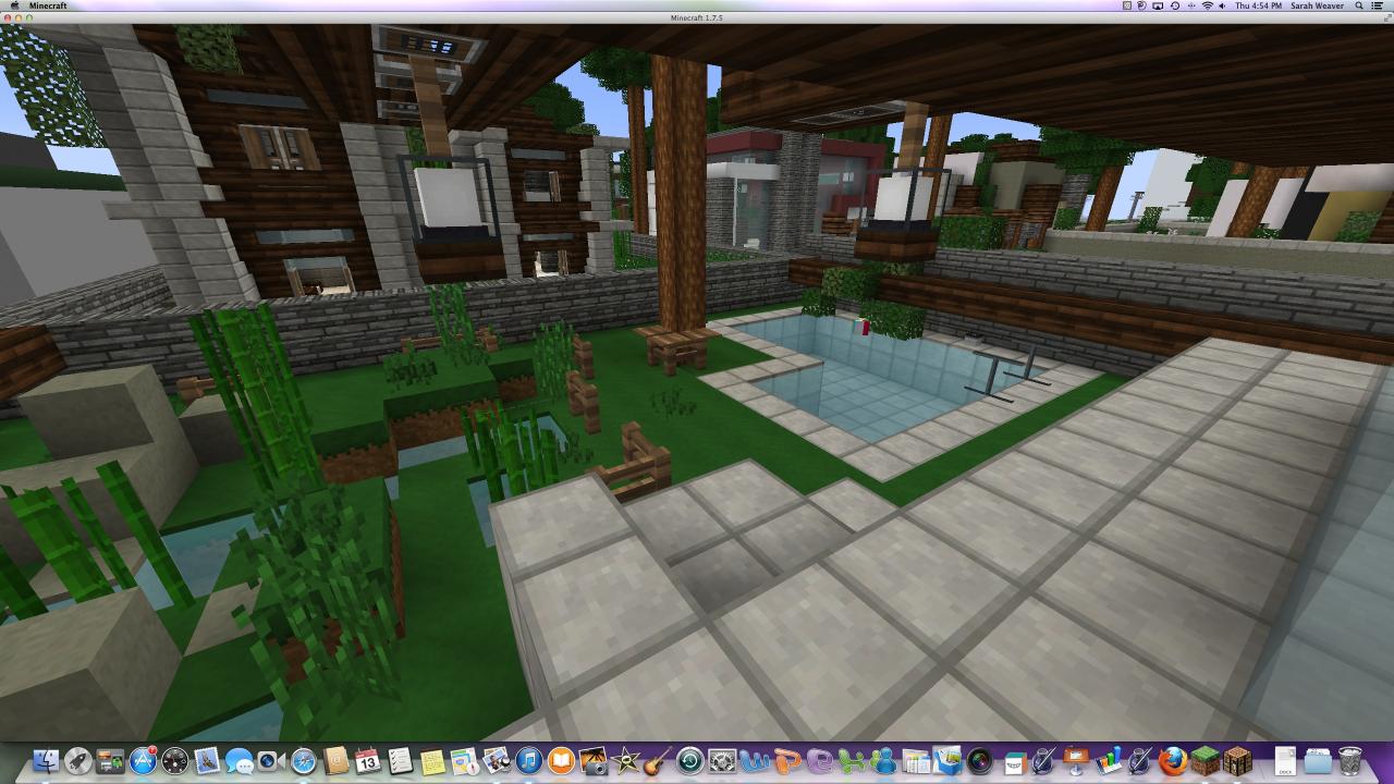 Modern House "Wrap" in WOK Minecraft Map