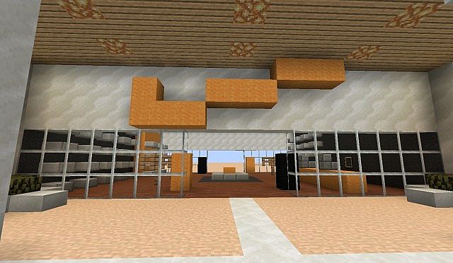 Minecraft shopping center Minecraft Map