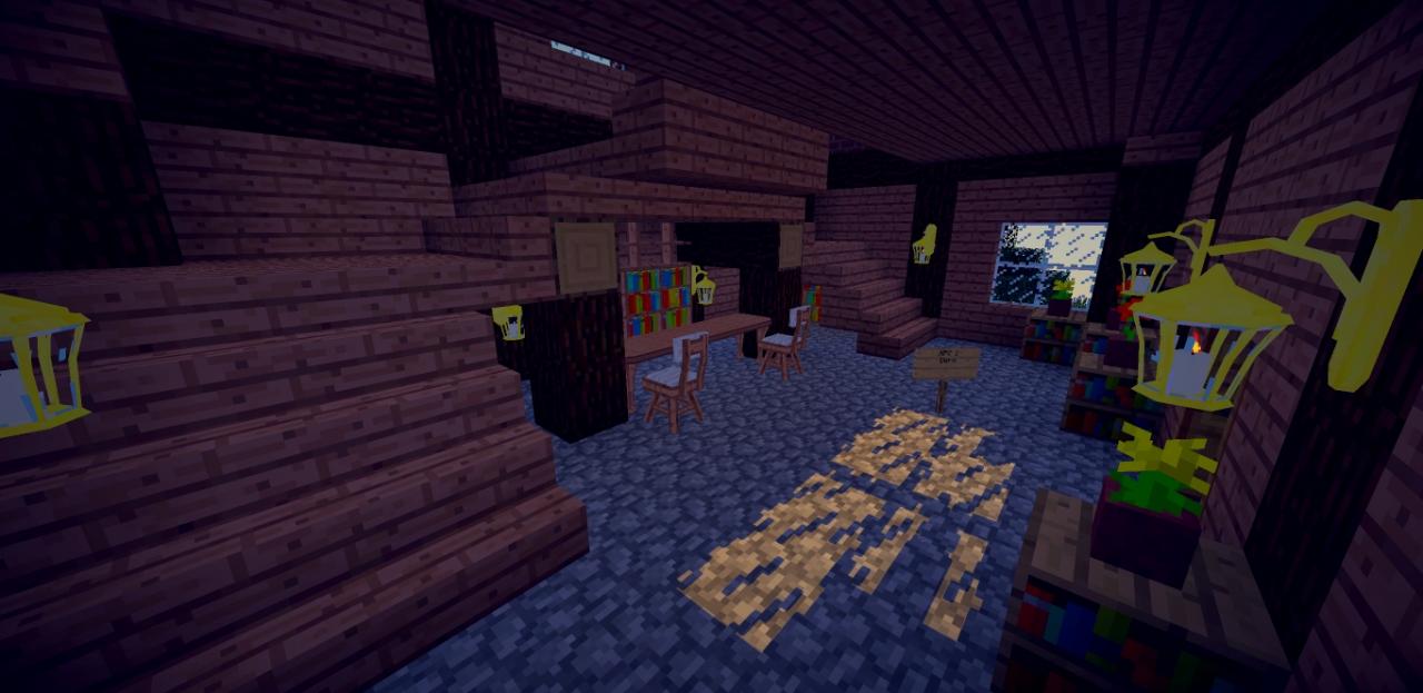 House with Landscape Minecraft Map