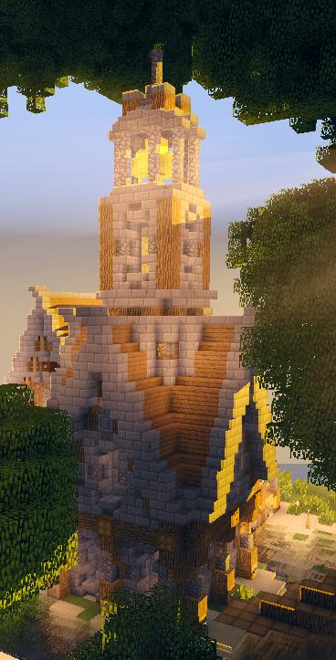Medieval Bell Tower Minecraft Map