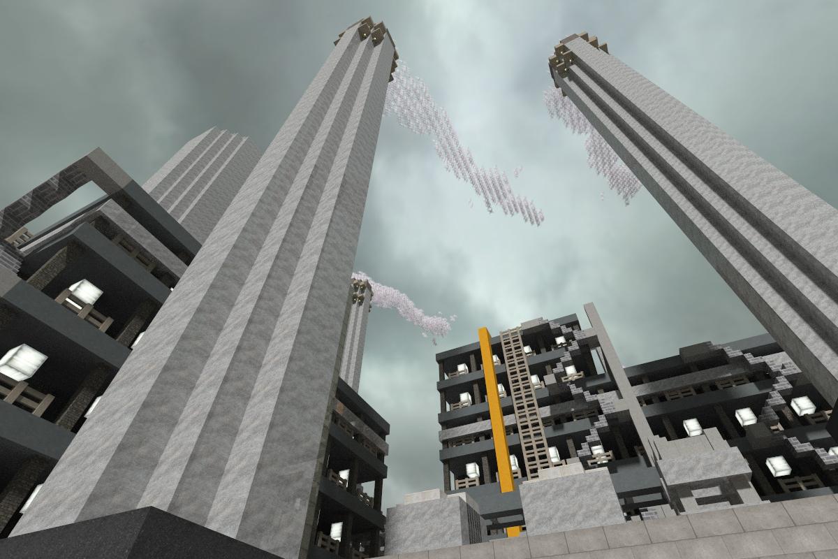 Lapiz Point's Oil Refinery | ECS Minecraft Map