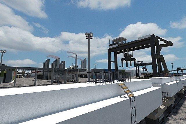 Lapiz Point's Oil Refinery | ECS Minecraft Map