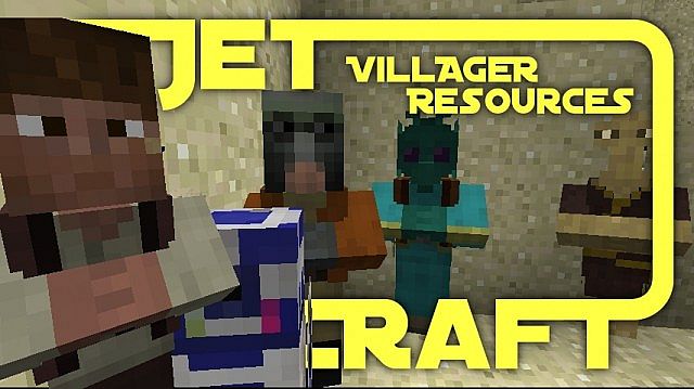 JeTCraft Villager Resources Minecraft Texture Pack