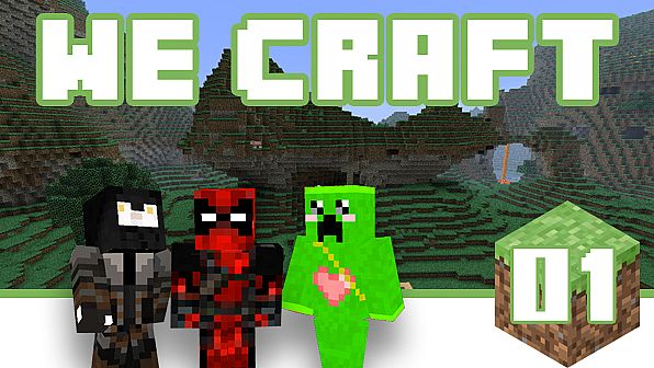 WeCraft w/ The N3 Crew: Minecraft Mansion[Ep.1]-INVASION!!! Minecraft Map