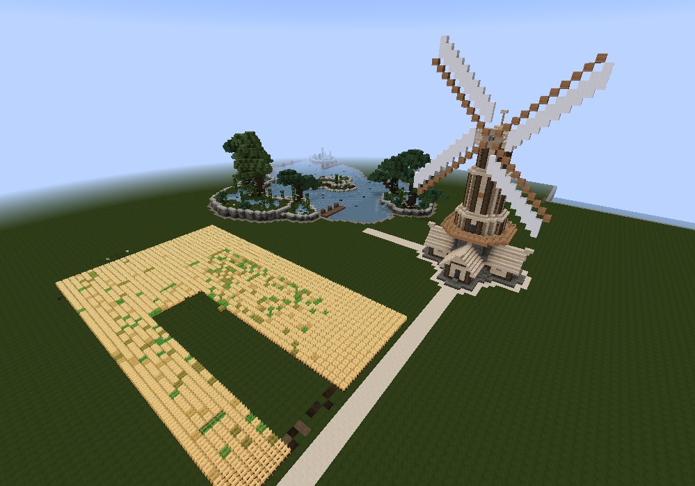 Small Windmill Minecraft Map