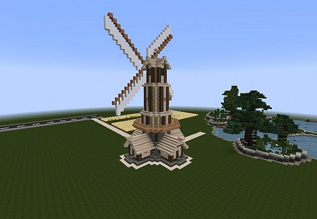 Small Windmill Minecraft Map