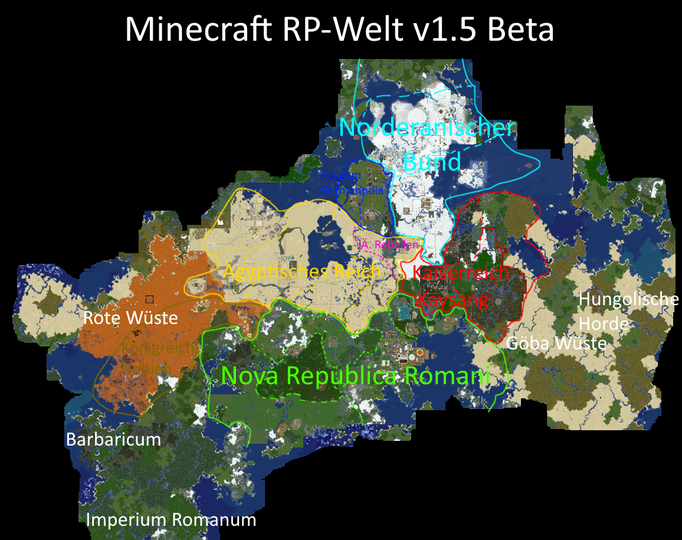 Minecraft RP World V1.5.1 Prerelease Minecraft Map