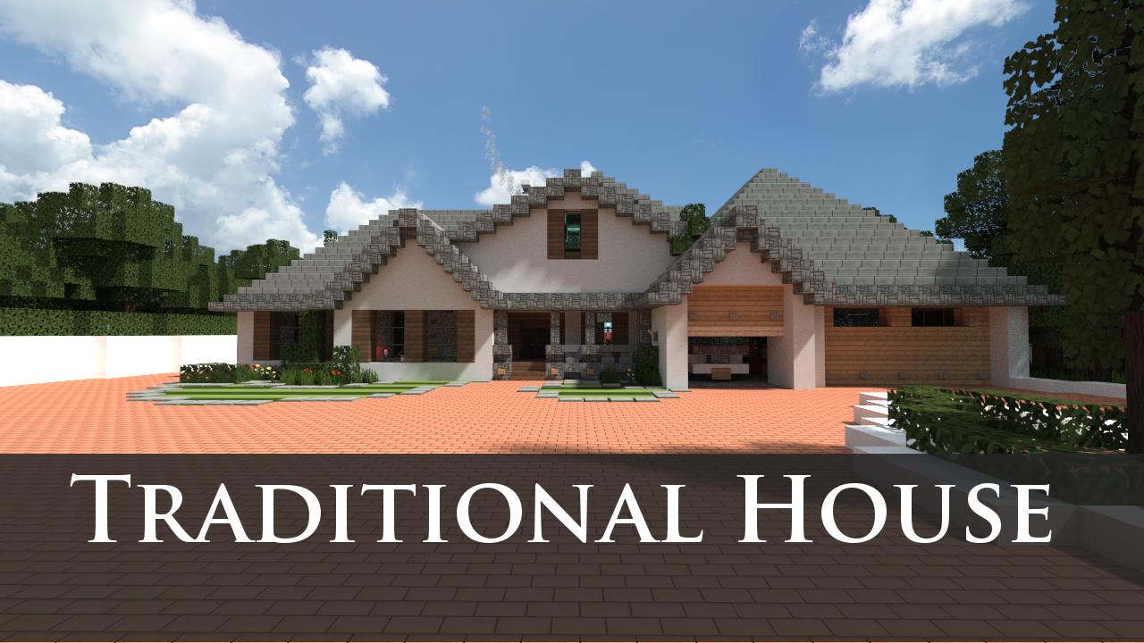 Traditional House Minecraft Map