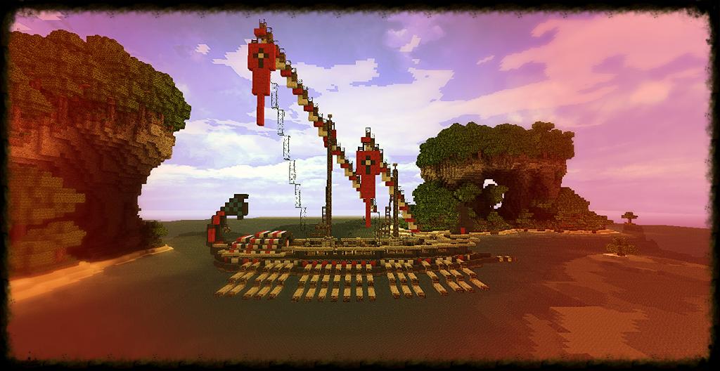 Ships of the East -- Mediterranean, Chinese, & Japanese Ships Minecraft Map