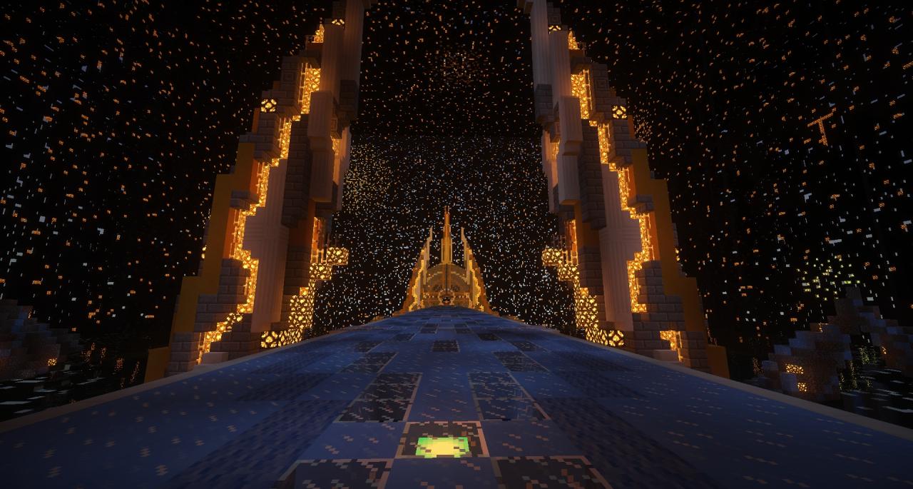 The Bi-Melt (Thor- Bifrost recreation) Minecraft Map