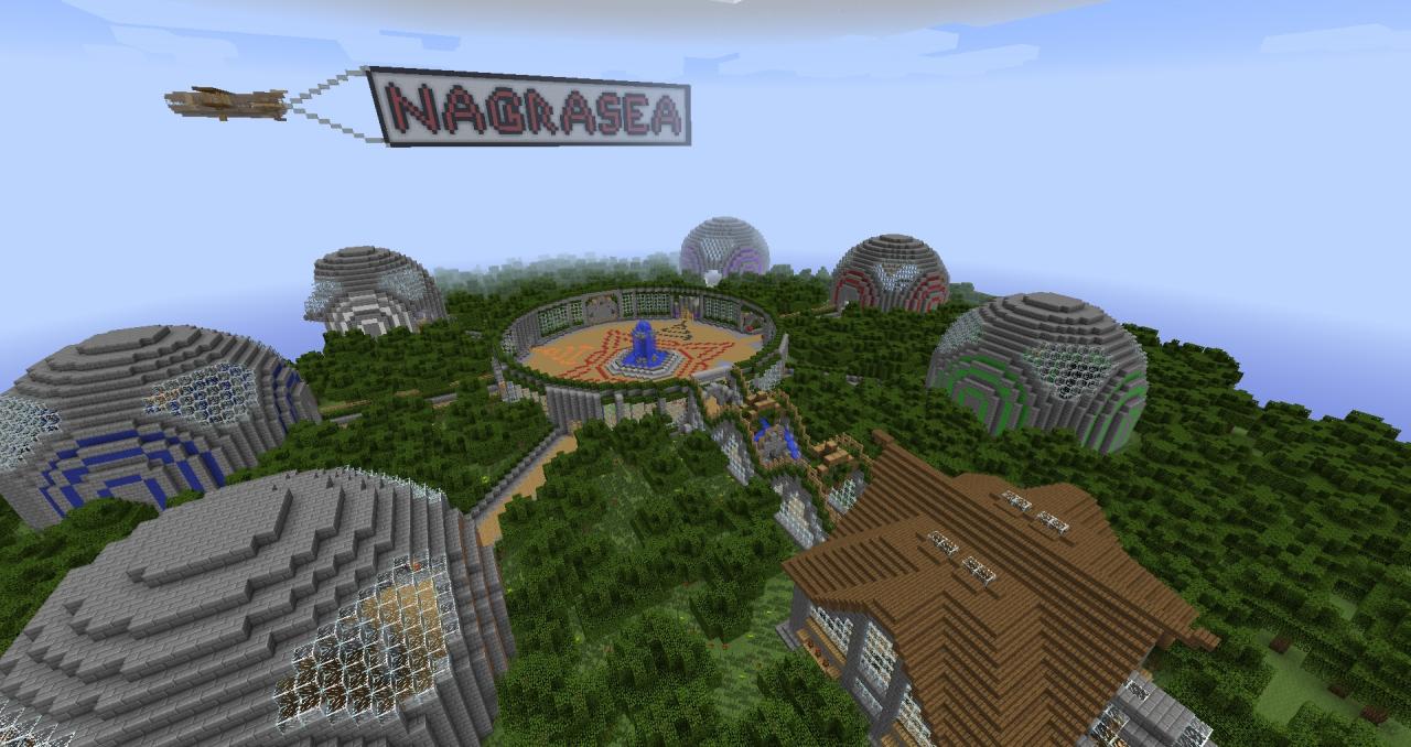 Basic Server Hub Minecraft Map