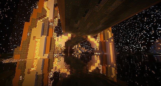 The Bi-Melt (Thor- Bifrost recreation) Minecraft Map