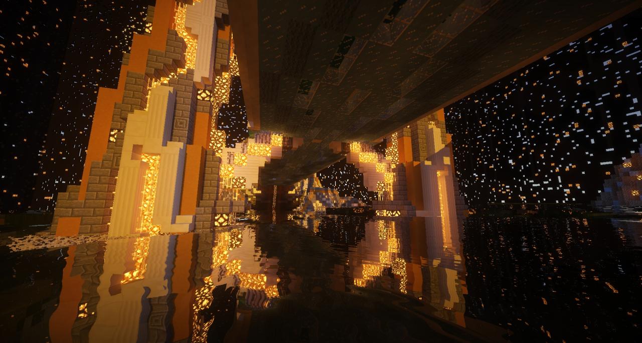 The Bi-Melt (Thor- Bifrost recreation) Minecraft Map