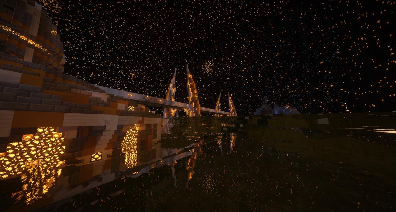 The Bi-Melt (Thor- Bifrost recreation) Minecraft Map