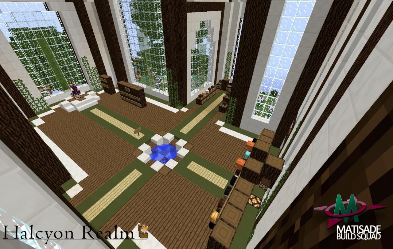 Halcyon Realm Spawn Minecraft Map