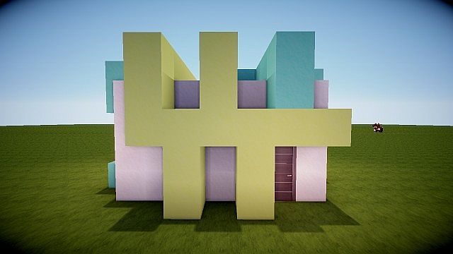 || Cross || Modern House #2 Minecraft Map
