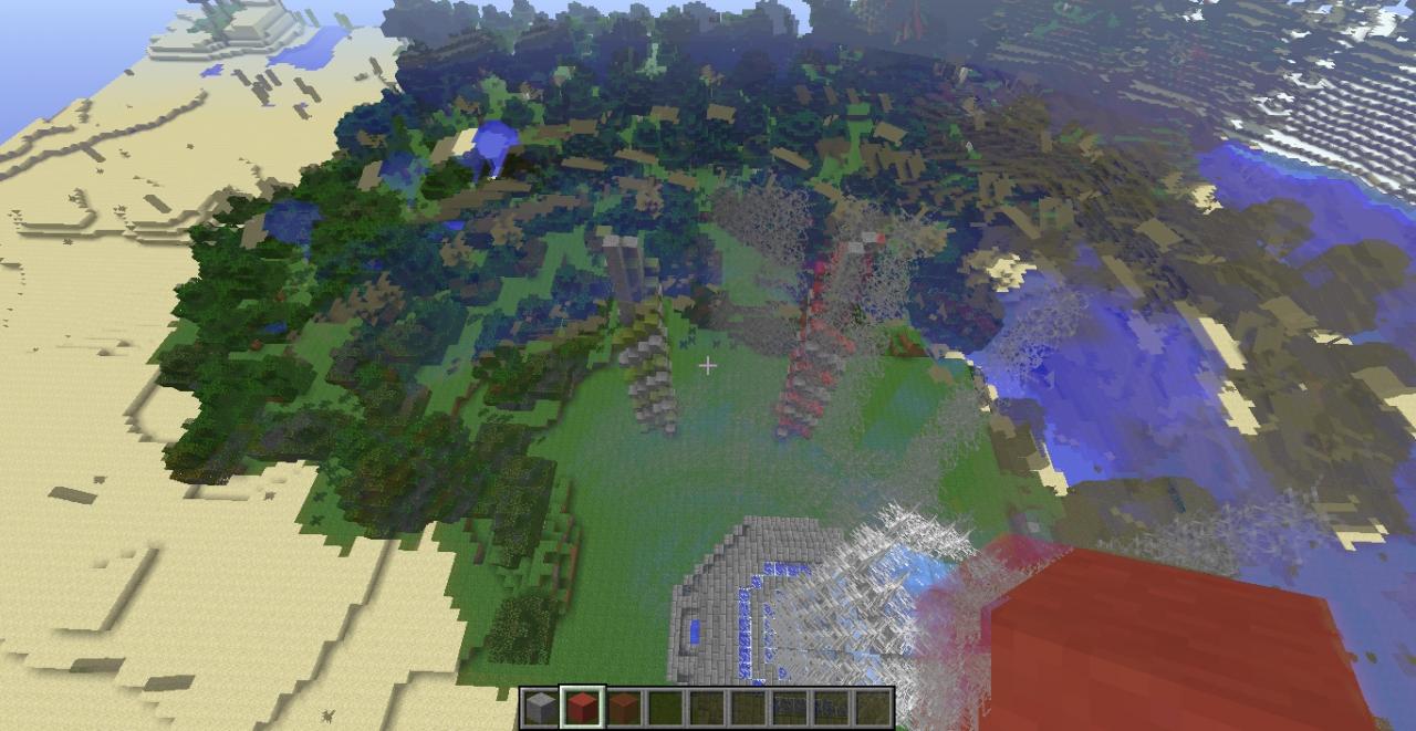 Color Tower Hause Minecraft Map