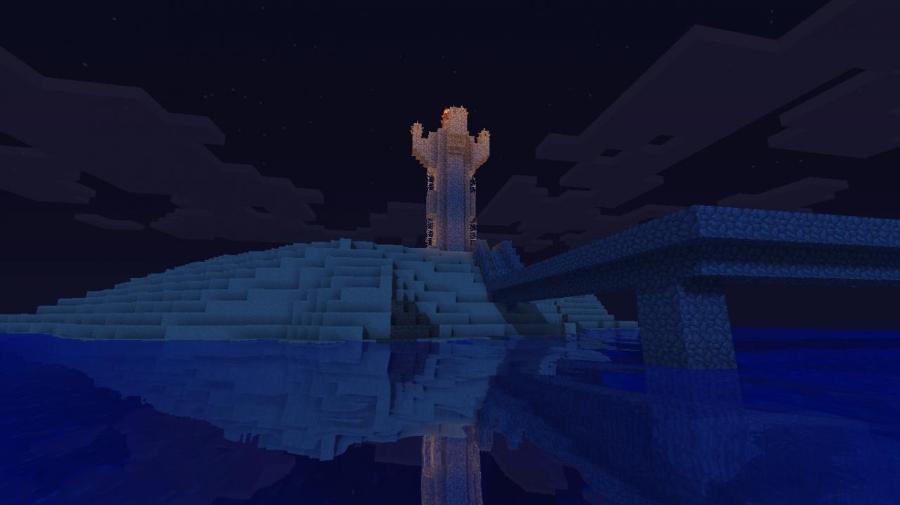 Huge survival island completed! Minecraft Map