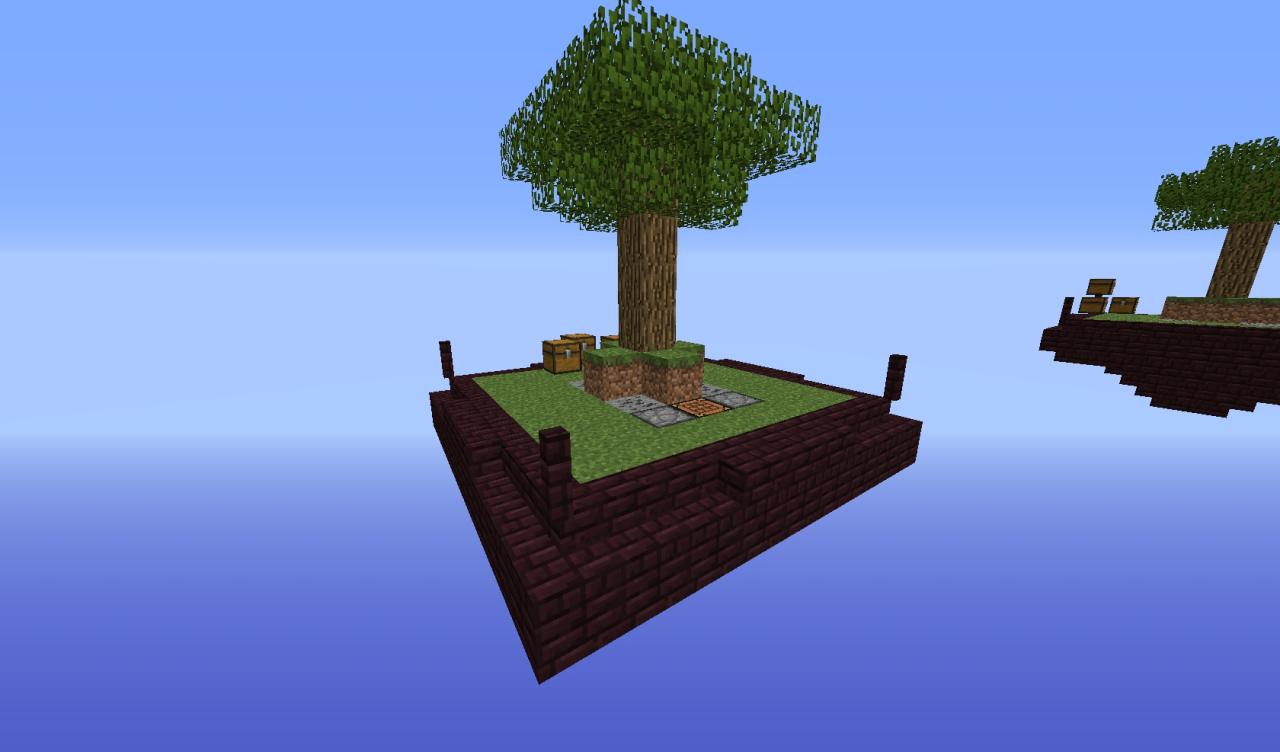 Nether Skies - Sky Wars Map Minecraft Map