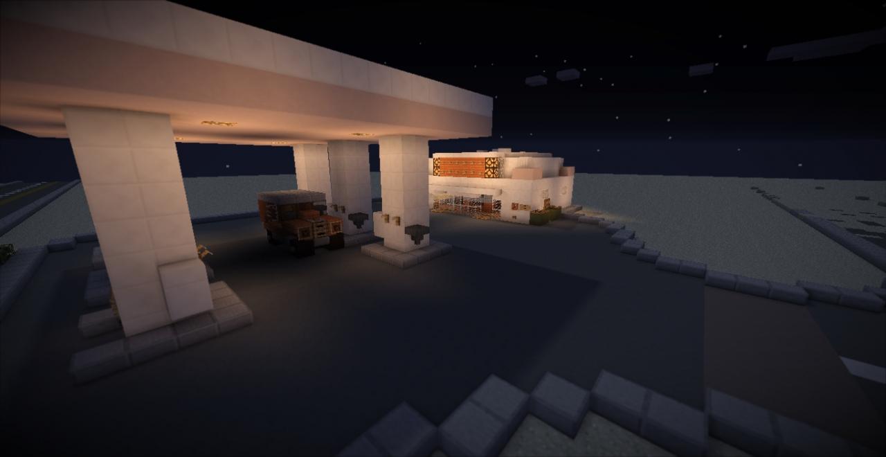 Gas Station (C.O.D Zombies) Survival Map Minecraft Map