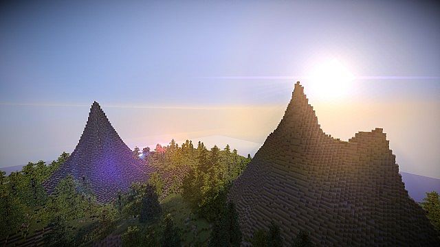 Realistic Custom Terrain Minecraft Map