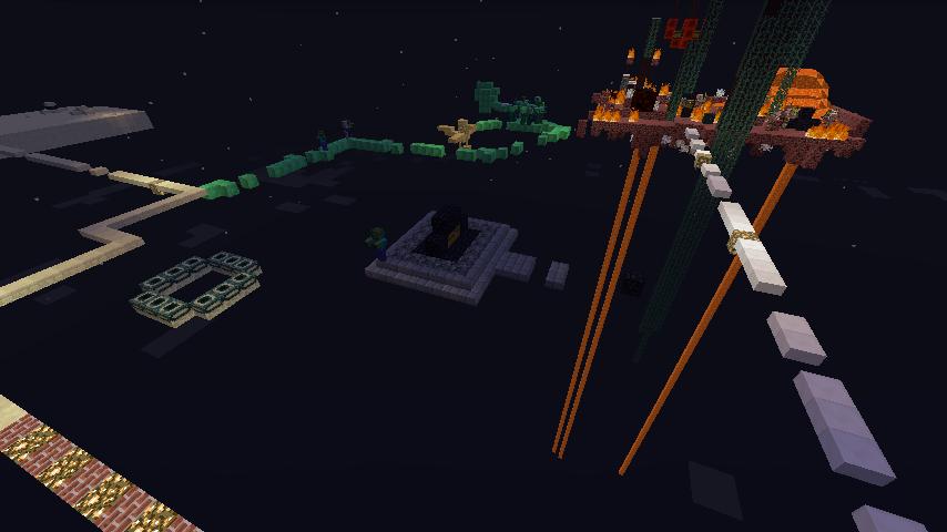 Sky Quest(An Adventure map) Minecraft Map