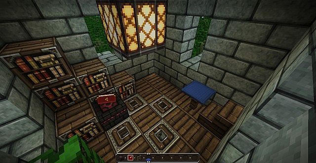 Small Blue Castle (now with download) Minecraft Map