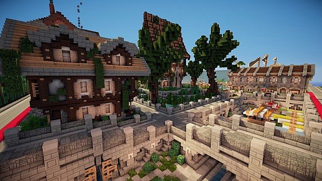 my medieval app plot (100X100) Minecraft Map