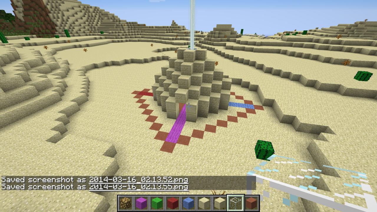 Desert spawn Minecraft Map