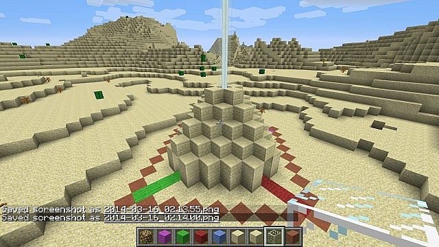 Desert spawn Minecraft Map
