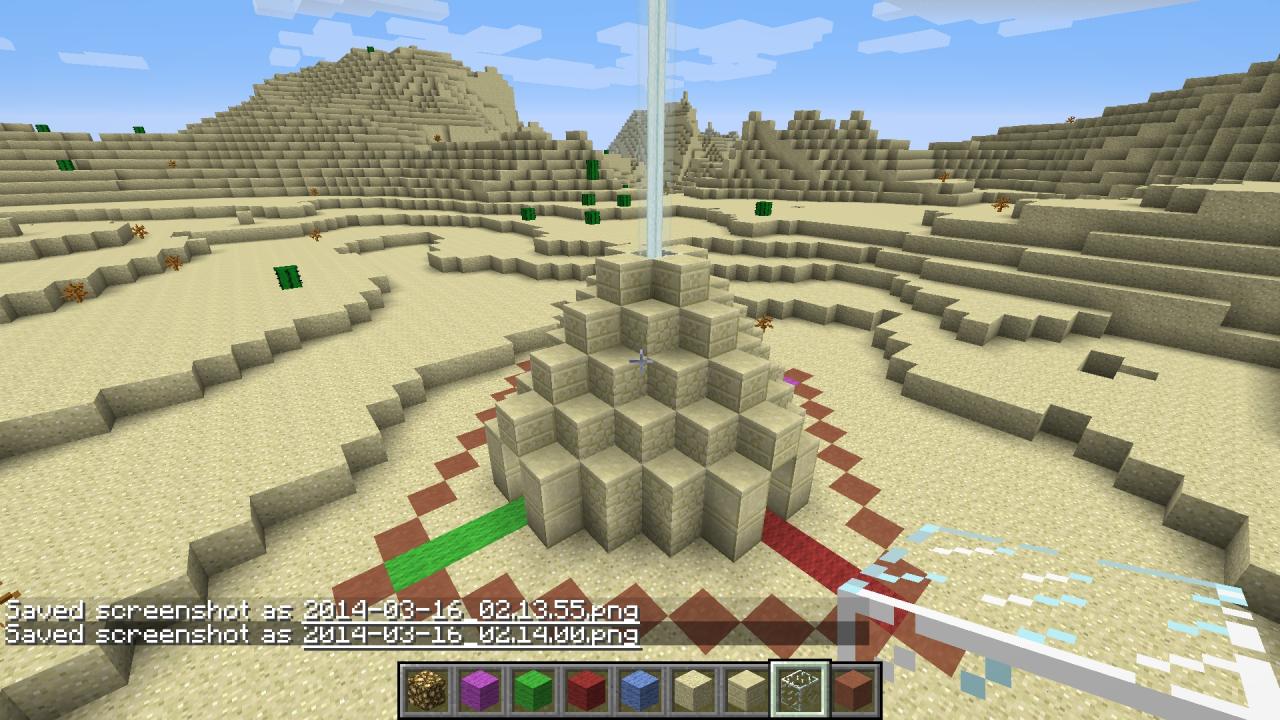 Desert spawn Minecraft Map